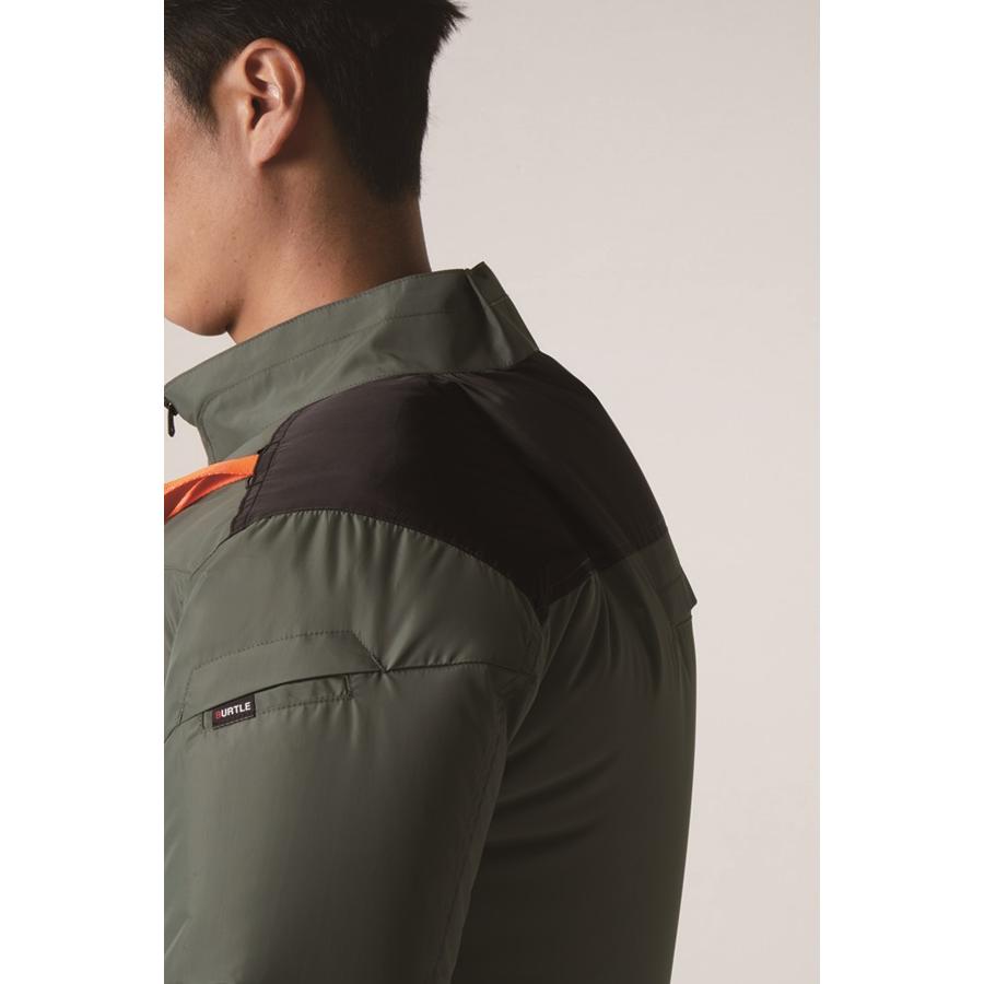 S-XL AC2016 AC半袖ブルゾン 2024年モデル バートル エアークラフト 空調服 軽量 撥水 UVカット 遮熱 作業服 空調ウェア 熱中症対策 予防 BURTLE AIRCRAFT ...