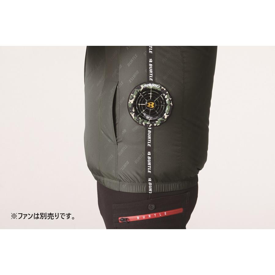 BURTLE S-XL AC2021 ACブルゾン 2024年モデル エアークラフト 空調服 サイドファン 作業服 UVカット 空調ウェア 熱中症対策 予防 AIRCRAFT 作業着 バートル ...