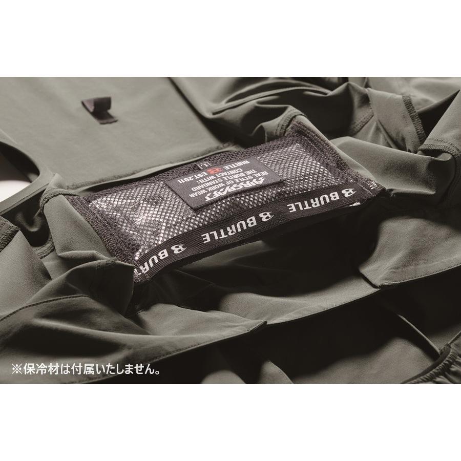 BURTLE S-XL AC2034 ACベスト 2024年モデル エアークラフト 空調服 ハイバックファン 作業服 UVカット 空調ウェア 熱中症対策 予防 AIRCRAFT 作業着 ...