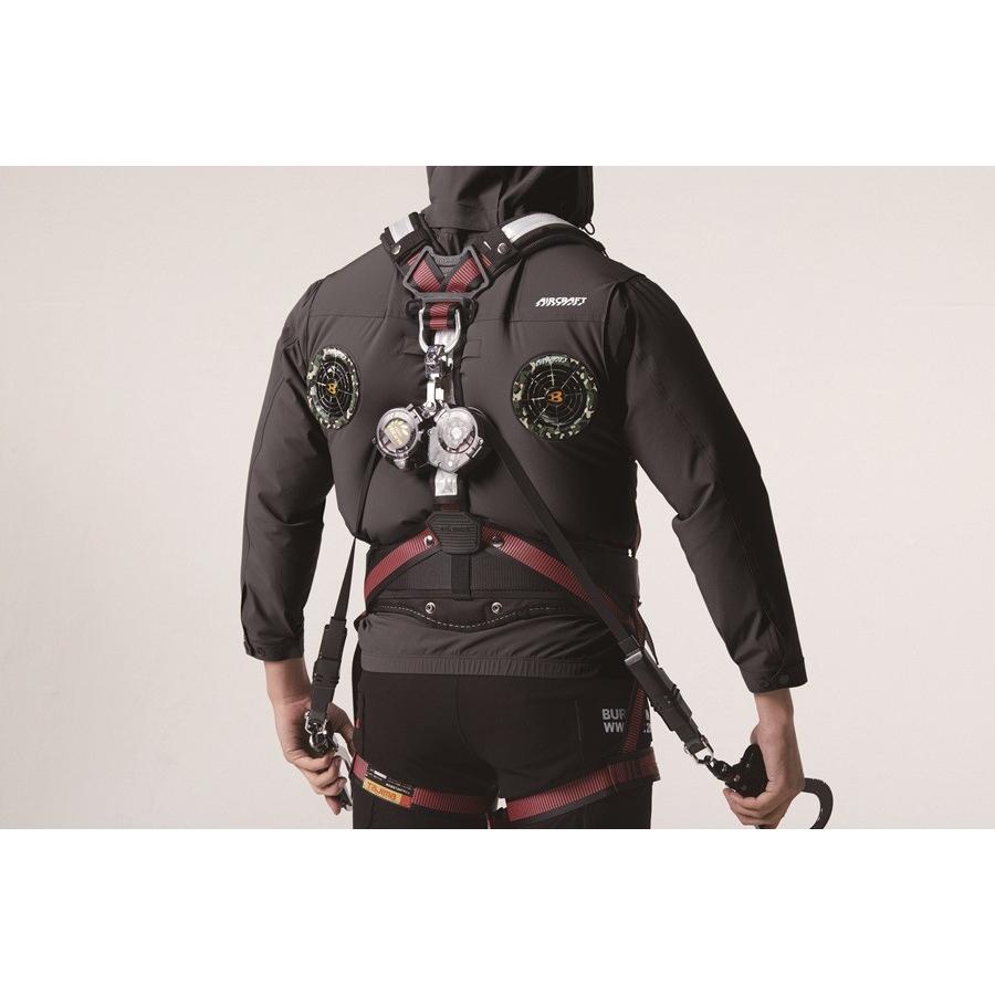 BURTLE S-3XL AC2036 AC半袖ブルゾン 2025年モデル エアークラフト 空調服 ハイバックファン 作業服 UVカット 熱中症対策 予防 AIRCRAFT 作業着 バートル ...