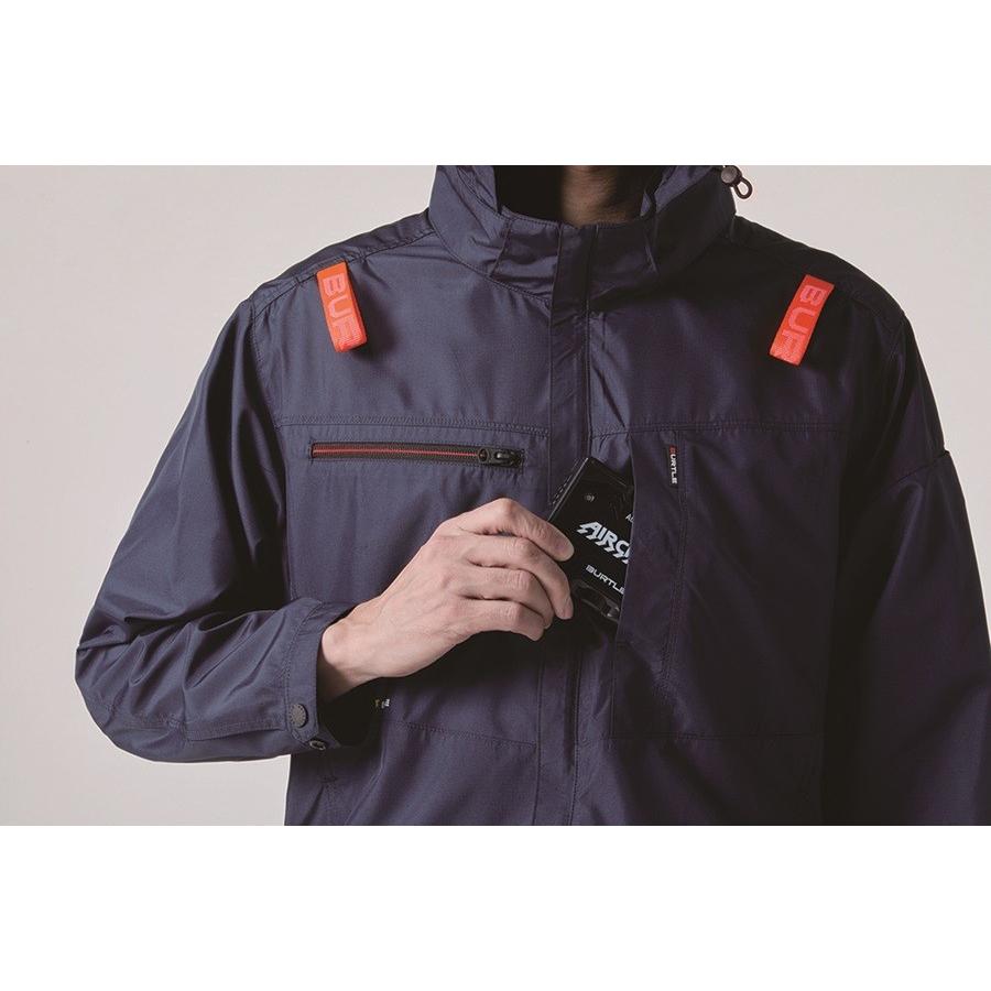 BURTLE S-3XL AC2051 ACブルゾン 2025年モデル バートル エアークラフト サイドファン 空調服 SDGs 作業服 軽量 撥水 空調ウェア 熱中症対策 予防 ...