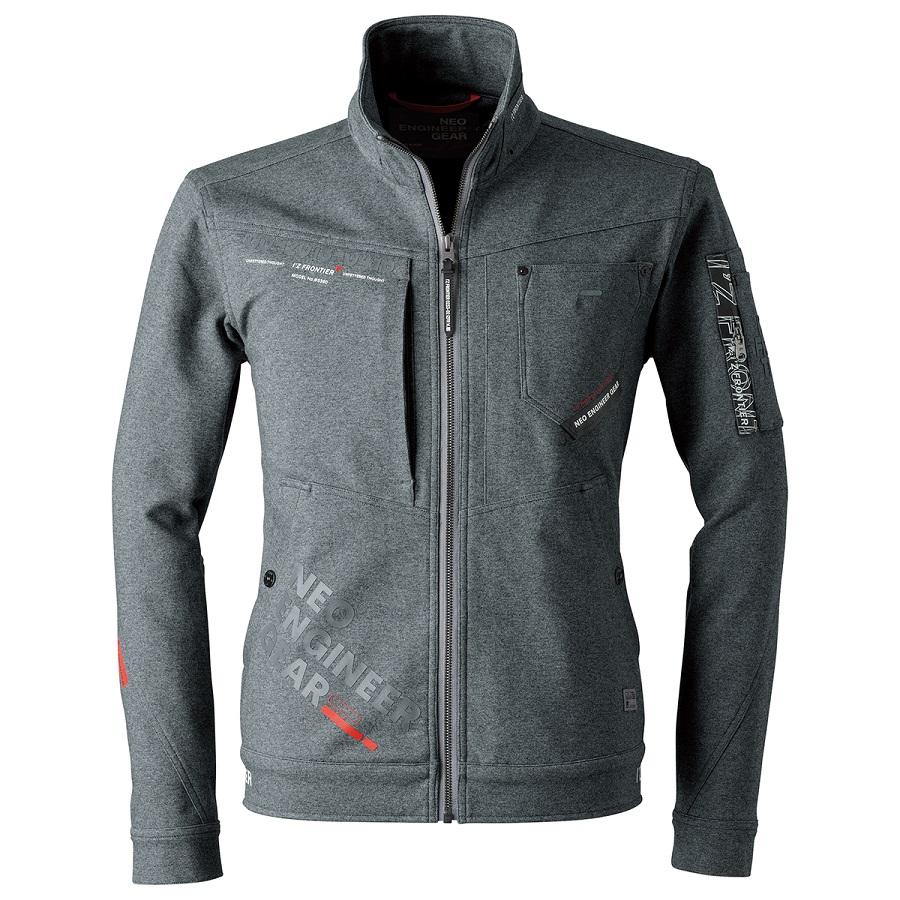 S-4L #5360J ヘビージャージワークジャケット I'ZFRONTIER 作業服 ワークウェア ストレッチ ブルゾン オールシーズン 作業着 アイズフロンティア :izfrontier ...