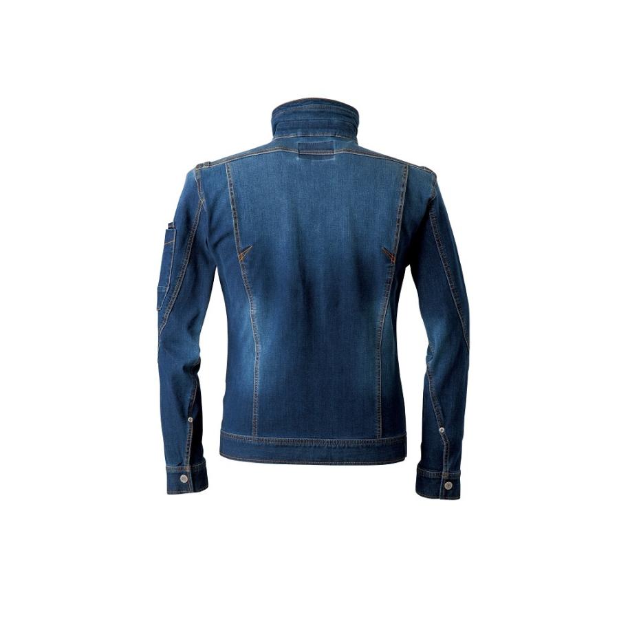 S-4L #7630 2WAYストレッチ3Dワークジャケット I'ZFRONTIER 作業服 ブルゾン デニム 作業着 ワークウェア オールシーズン アイズフロンティア : Snup WK ...