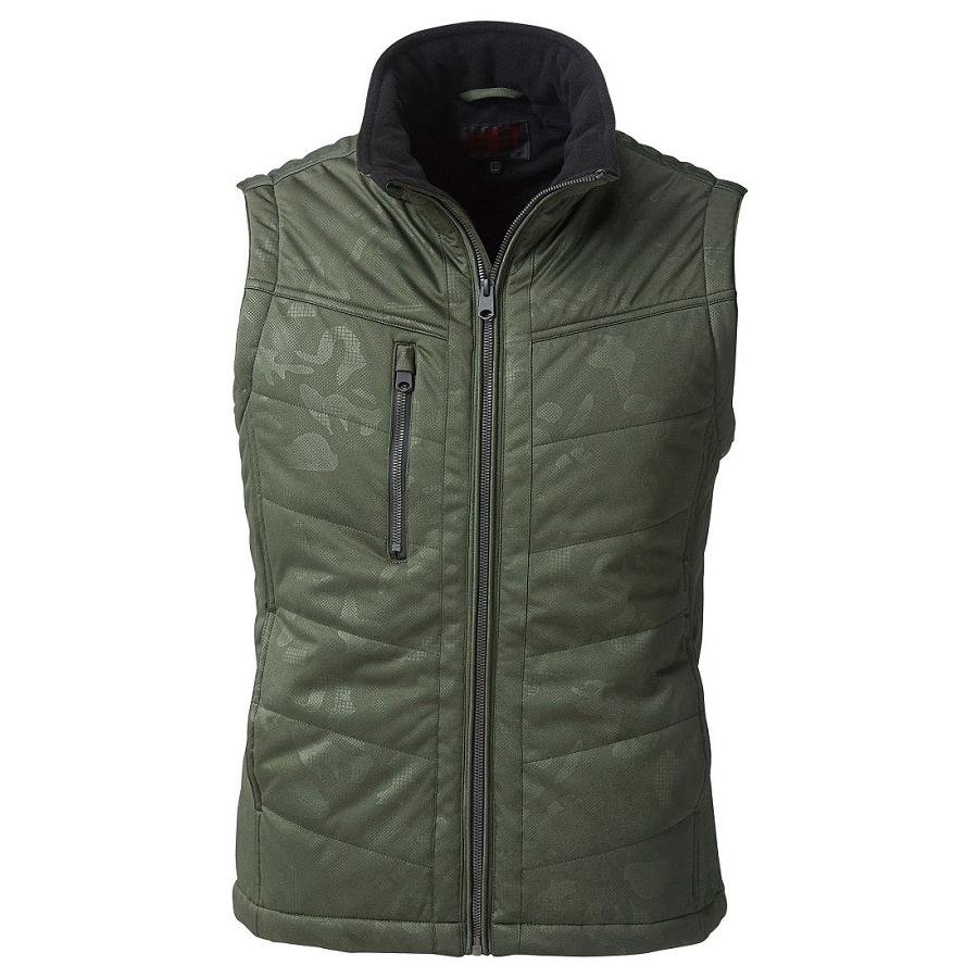 HOOH S.P M-6L 7299 防寒ベスト 防寒着 作業服 裏フリース 軽量 撥水 ストレッチ 防風 保温 ワークウェア 作業着 鳳凰 村上被服 : Snup WK スナップワーカー ...