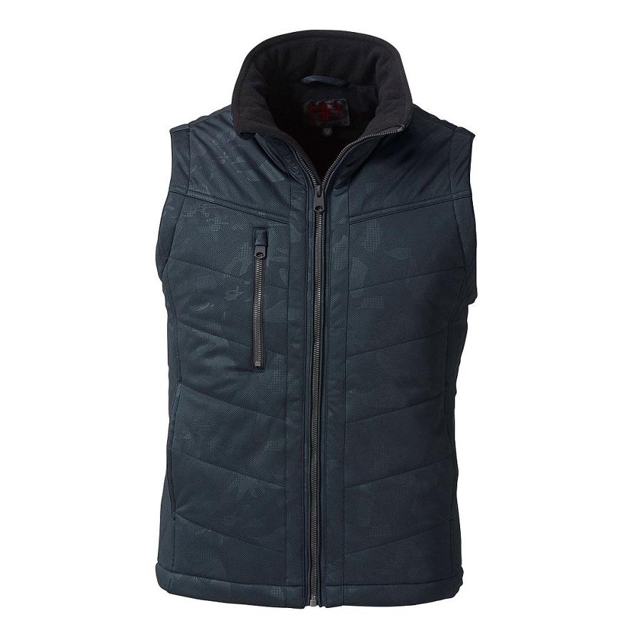 HOOH S.P M-6L 7299 防寒ベスト 防寒着 作業服 裏フリース 軽量 撥水 ストレッチ 防風 保温 ワークウェア 作業着 鳳凰 村上被服 : Snup WK スナップワーカー ...