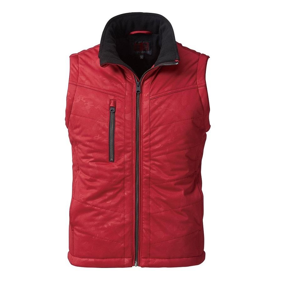 HOOH S.P M-6L 7299 防寒ベスト 防寒着 作業服 裏フリース 軽量 撥水 ストレッチ 防風 保温 ワークウェア 作業着 鳳凰 村上被服 : Snup WK スナップワーカー ...