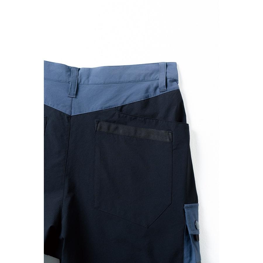 SOWA S-LL 0328-07 ハーフパンツ G.G. 作業服 夏用 接触冷感性 高視認性 吸汗速乾 消臭 軽量 ストレッチ 作業ズボン ショートカーゴパンツ ワークウェア 作業着 桑和 ...