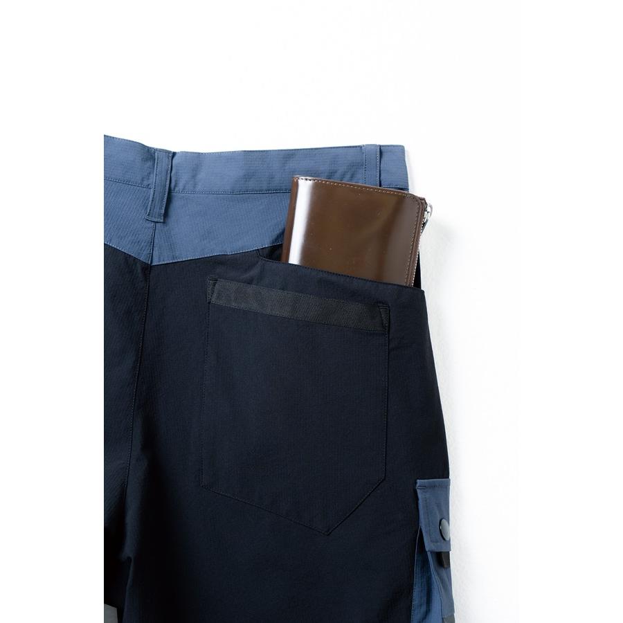 SOWA S-LL 0328-07 ハーフパンツ G.G. 作業服 夏用 接触冷感性 高視認性 吸汗速乾 消臭 軽量 ストレッチ 作業ズボン ショートカーゴパンツ ワークウェア 作業着 桑和 ...