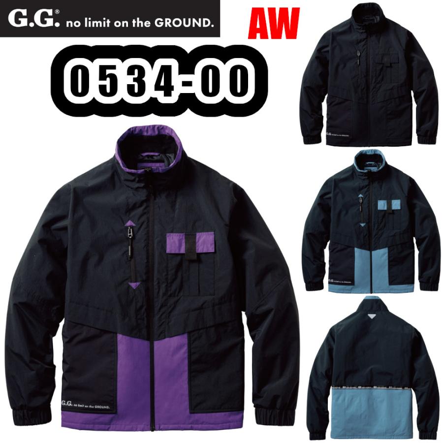 SOWA 6L 0534-00 防寒ブルゾン G.G 防寒着 防風性 透湿 18,000g/m2・24h 反射 保温性 秋冬用 長袖 ジャケット ジャンパー 作業服 作業着 ワークウェア 桑和 ...