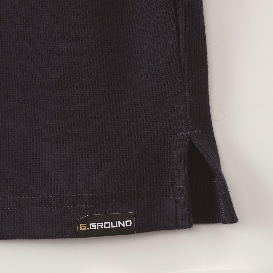 SOWA 4L 50717 半袖ポロシャツ G.GROUND 作業服 年間用 ニット 襟付き 消臭 ストレッチ ワークウェア 作業着 オールシーズン 返品交換不可(未着用返品可) : Snup ...