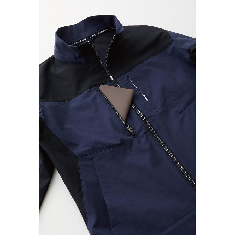 SOWA S-LL 8042-00 長袖ブルゾン G.G 作業服 制電性素材 ストレッチ オールシーズン ジャケット 作業着 ワークウェア ソウワ : Snup WK スナップワーカー ...