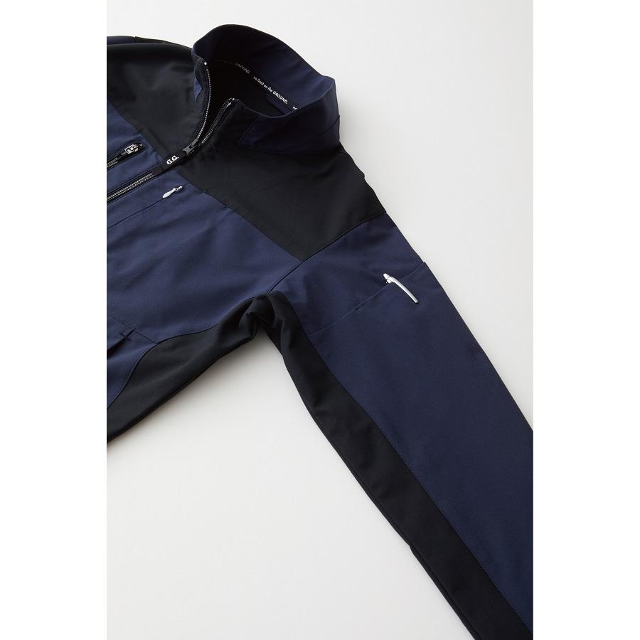 SOWA S-LL 8042-00 長袖ブルゾン G.G 作業服 制電性素材 ストレッチ オールシーズン ジャケット 作業着 ワークウェア ソウワ : Snup WK スナップワーカー ...