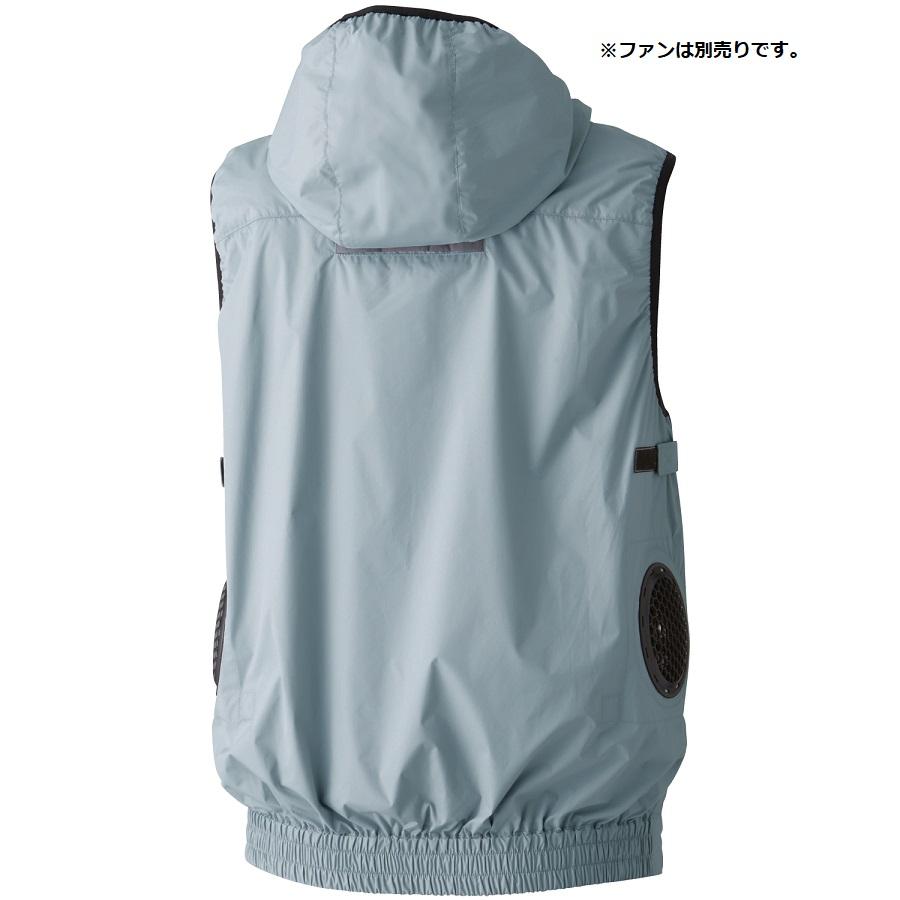 6L 8349-06 EF用ベスト SOWA EFウェア サイドファン 軽量 遮熱 UVカット フルハーネス対応 空調服 作業服 熱中症対策 予防 空調ウェア 桑和 :sowa-8349-06 ...