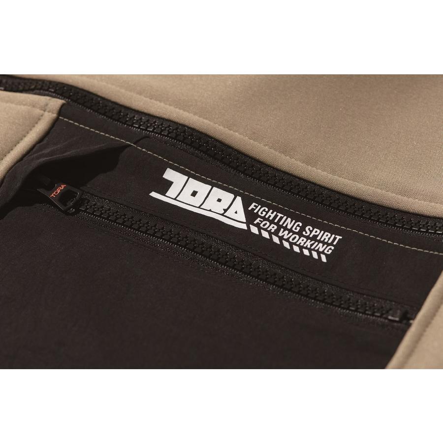 寅壱 5L 2589-124 ライトボマージャケット 防寒着 TORAICHI 作業服 保温 軽撥水 ストレッチ 裏フリース 作業着 軽防寒 秋冬用 ワークウェア : Snup WK スナップ ...