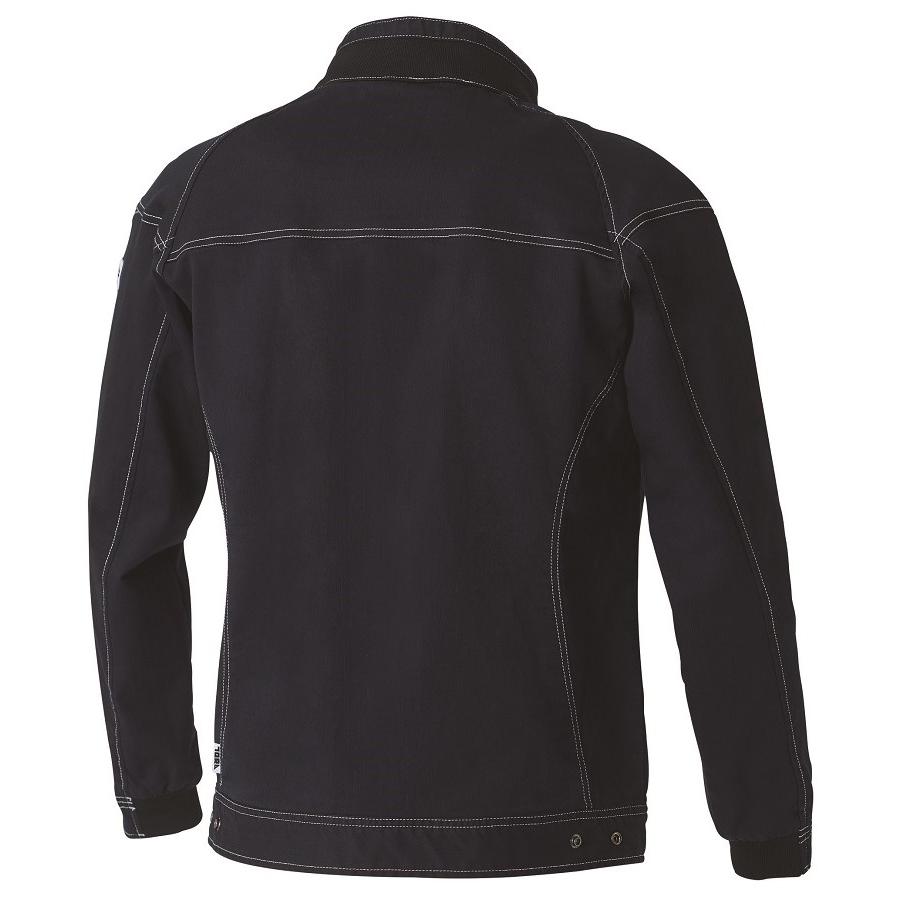 S-3L 8880-124 デニムワークジャケット 寅壱 作業服 春夏用 軽量 ストレッチ 接触冷感 ブルゾン TORAICHI 作業着 ワークウェア トライチ QuickFree ...