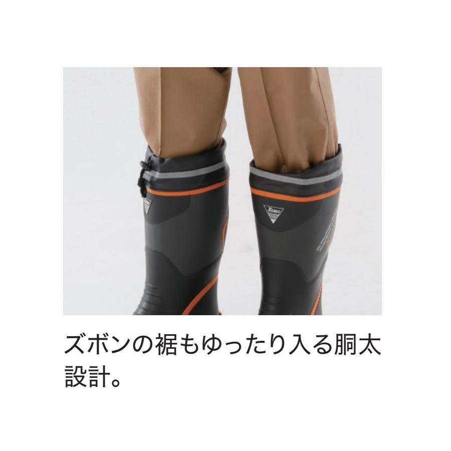 ジーベック S-3L(23.5-28.0cm) 85710 セフティ防寒長靴 XEBEC 安全長靴 胴太設計 鋼製先芯入り 反射材 3E レインブーツ 安全靴 雨 雪 作業靴 作業服 作業着 ...