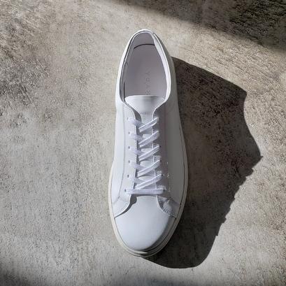 YOAK レザースニーカー STANLEY2（ホワイト） : SO-KUTSUヤフーショッピング店 - 通販 - Yahoo!ショッピング