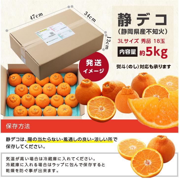 不知火 みかん 5kg 3L 静岡県産 秀品 18玉 送料無料 ミカン 甘い オレンジ 蔵出し おいしい 農家指定 -Y03J : 008235-5 : 山下屋荘介 - 通販 - Yahoo ...