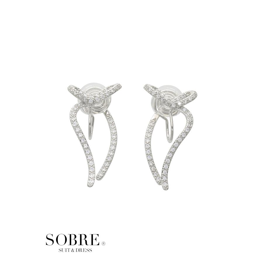 リアルリボンイヤリング アクセサリー アクセ レディース キャバ パーティ パーティー : キャバドレス・スーツ専門店ソブレ - 通販 ...