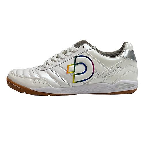 Desporte（デスポルチ） カンピーナス JP5 パールホワイト×レインボー フットサルシューズ インドアシューズ DS1430 ...