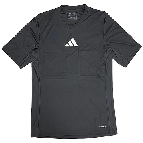 adidas アディダス adidas 2024レフェリージャージー 半袖 ブラック サッカー フットサル 審判着 レフリーシャツ ifc13 ...