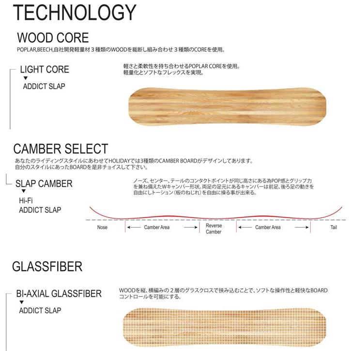 22-23 HOLIDAY ホリデイ ホリデー ADDICT SLAP アディクトスラップ 送料無料 メンズ MENS 男性用 レディース ...