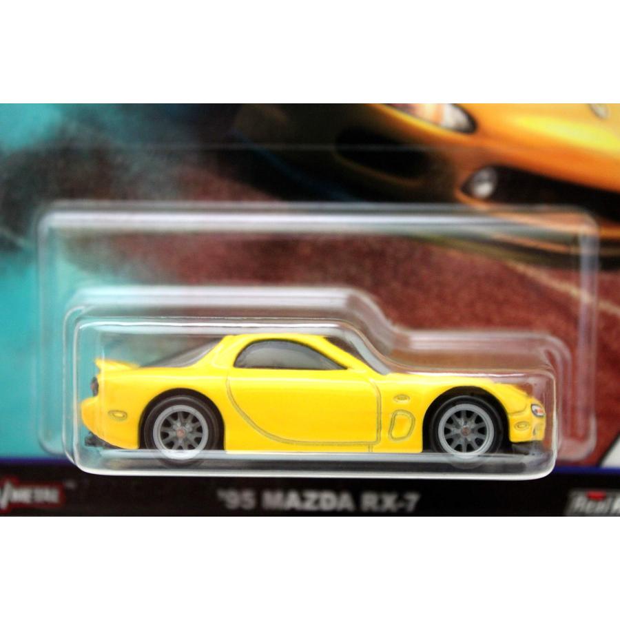 ホットウィール 2019 STREET TUNERS #002 ’95 マツダ RX-7 Solid Yellow ...