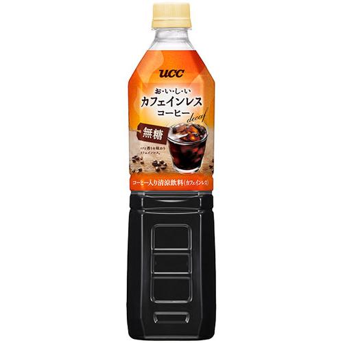 UCC おいしいカフェインレスコーヒー 無糖 930ml ペットボトル 24本 (12本入×2 まとめ買い) 〔コーヒー〕 :4901201119491-2c:いわゆるソフトドリンクのお店 ...