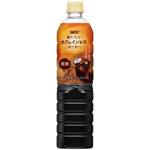 UCC おいしいカフェインレスコーヒー 無糖 900ml ペットボトル 24本 (12本入×2 まとめ買い) 珈琲 : いわゆるソフトドリンクのお店 - 通販 - Yahoo!ショッピング