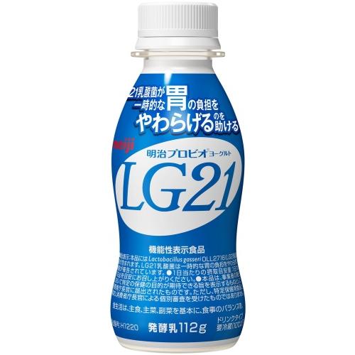 明治プロビオヨーグルト 明治 LG21 プロビオ ヨーグルト ドリンクタイプ 112g ペットボトル 48本 (24本入×2 まとめ買い) 乳酸菌飲料 LG21乳酸菌 冷蔵 機能性表示食品 ...