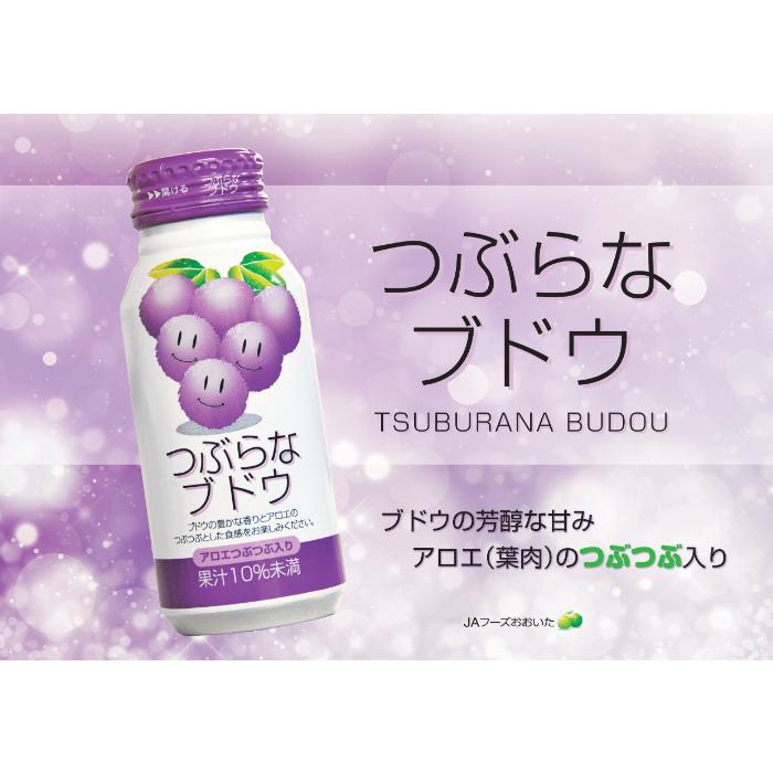 JAフーズおおいた つぶらなブドウ 190g ボトル缶 90本 (30本入×3 まとめ買い) 果汁飲料 ぶどう 葡萄 アロエ 葉肉 : いわゆるソフトドリンクのお店 - 通販 - Yahoo ...