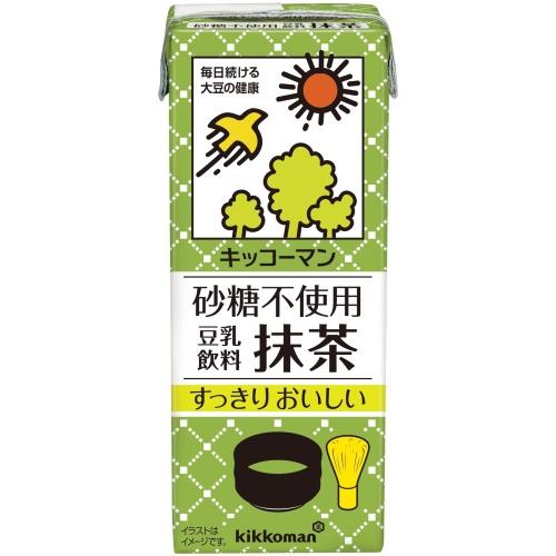 キッコーマン豆乳 キッコーマン 砂糖不使用 豆乳飲料 抹茶 200ml キッコーマン豆乳 キッコーマン 砂糖不使用 豆乳飲料 抹茶 200ml