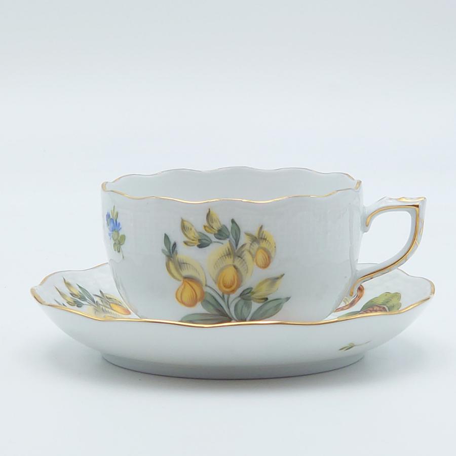 ヘレンド（HEREND） フルーツネッカー ティーカップ&ソーサーNo.06 FRN-6-0724-0-00 : 創美-Yショップ - 通販 - Yahoo!ショッピング