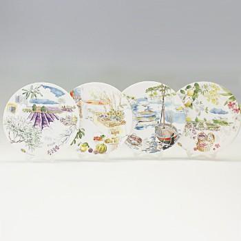 GIEN ジアン プロバンス プレート21.8cm 4枚セット 1774B4AD : 創美-Yショップ - 通販 - Yahoo!ショッピング