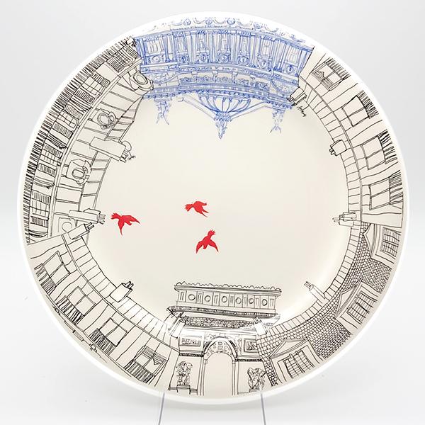 GIEN ジアン サ・セ・パリ プレート21.8cm 4枚セット 1826B4AD : 創美-Yショップ - 通販 - Yahoo!ショッピング