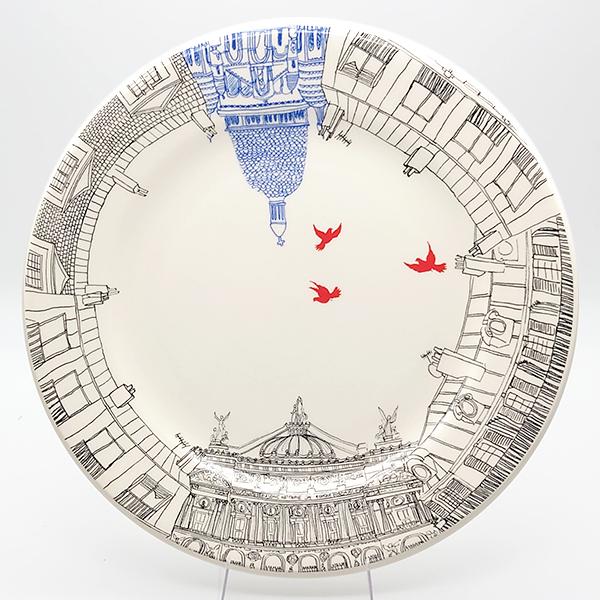 GIEN ジアン サ・セ・パリ プレート21.8cm 4枚セット 1826B4AD : 創美-Yショップ - 通販 - Yahoo!ショッピング