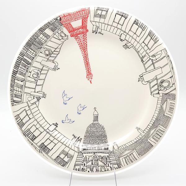 GIEN ジアン サ・セ・パリ プレート21.8cm 4枚セット 1826B4AD : 創美-Yショップ - 通販 - Yahoo!ショッピング