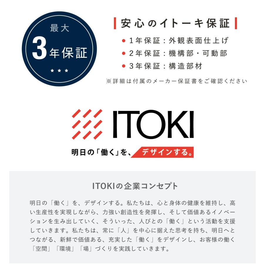 アクト（イトーキ） オフィスチェア アクト2 公式ストアモデル メッシュバック ヘッドサポート 4Dリンクアーム 日本製 イトーキ ITOKI Act2 KJ457JVE まとめ買いで6 ...