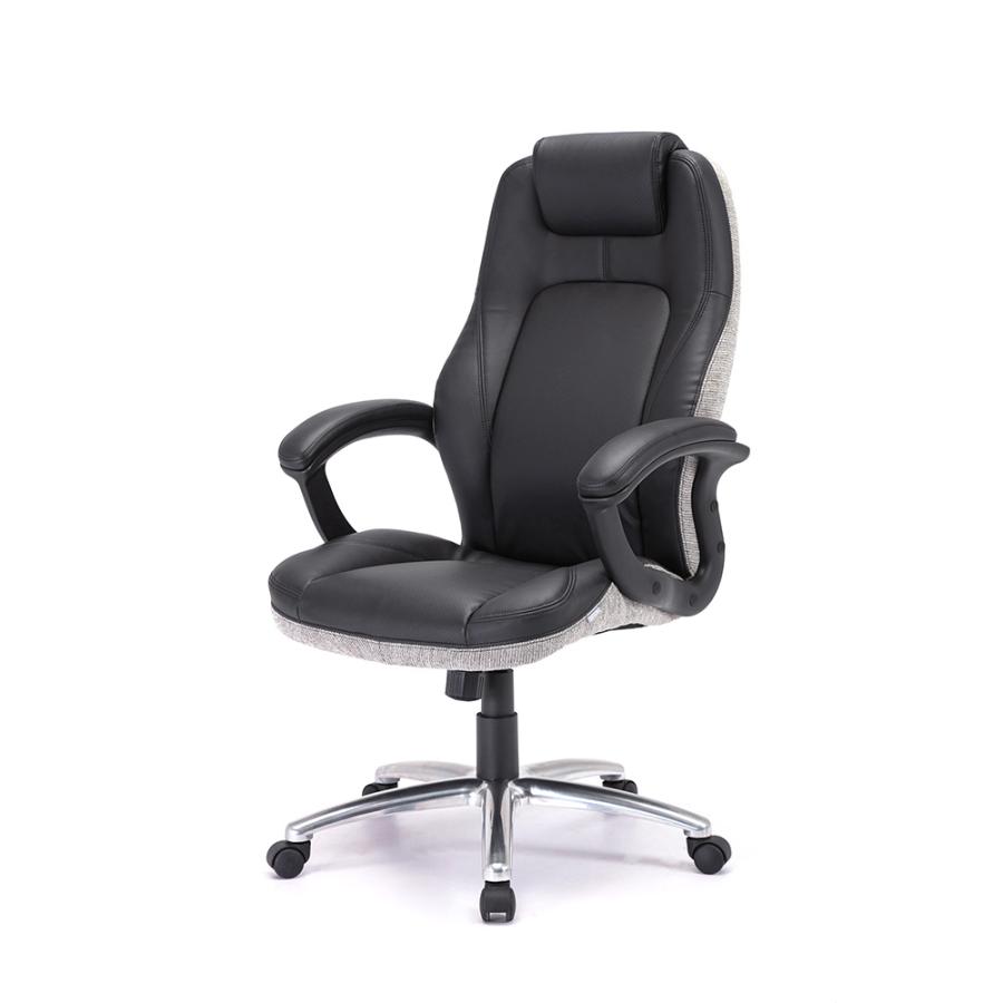 オフィスチェア パンチングレザー 固定肘 ハイバック アームレスト 回転 昇降 キャスター イトーキ アドレナ ITOKI ADRENA YCR 6000円クーポン-8/18 ...