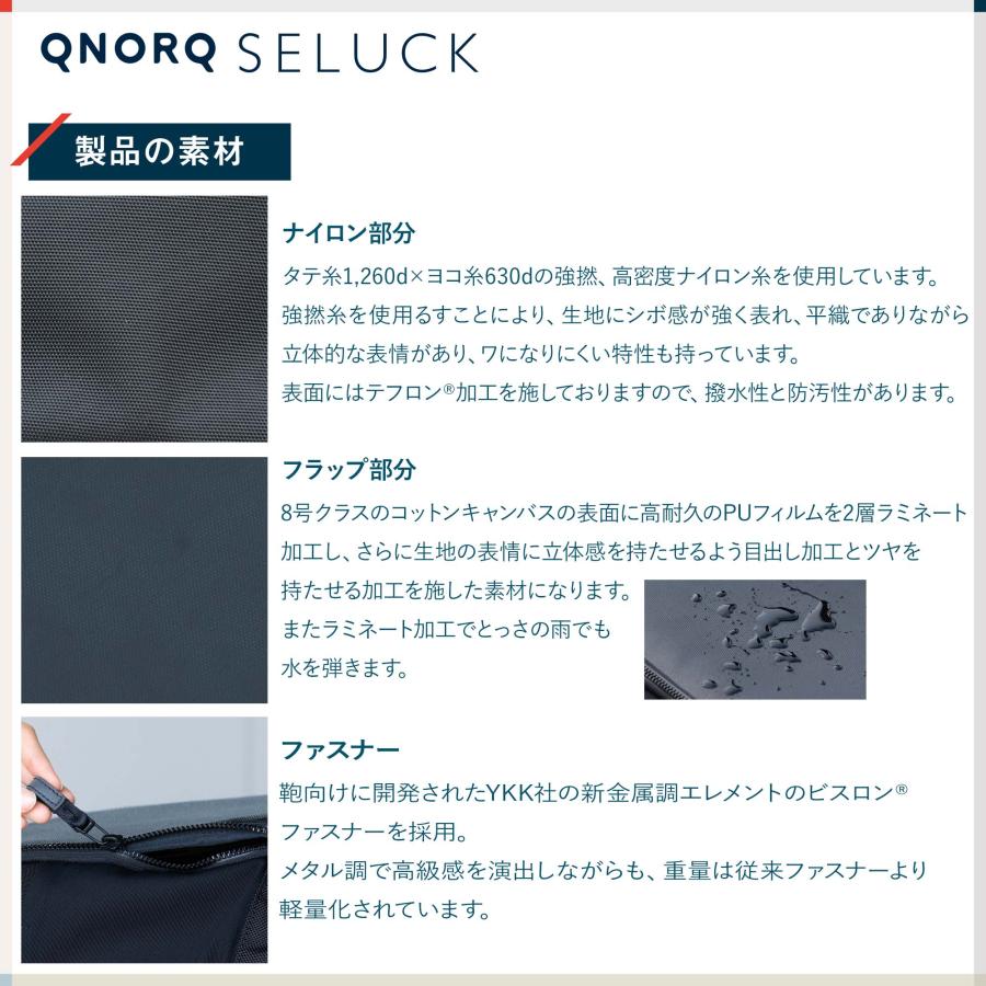 ランドセル ビジネスバッグ SELUCK セルク YSL-SB1-BK クノーク QNORQ 日本製 イトーキ ITOKI マスターピース ...