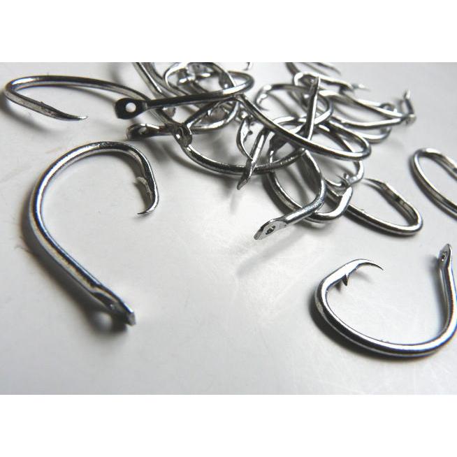 No.355 ムツ針 穴明 17号 20本入り 強度18kg *クエ,ムツ,ブリ,金目鯛,サバ釣り* : 添山高千穂店 - 通販 - Yahoo!ショッピング