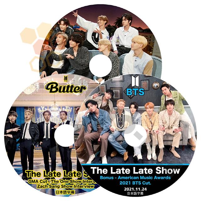 K-POP DVD バンタン THE LATE LATE SHOW 3枚SET 日本語字幕あり KPOP DVD : b-061-1-0 ...