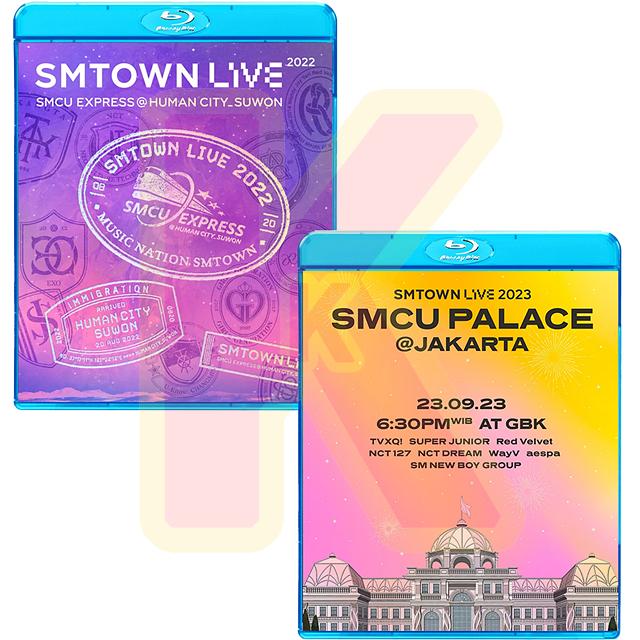 Blu-ray 2023 SMTOWN LIVE SMCU PALACE 2枚SET 日本語字幕なし SMTOWN 東方神起 SUPER JUNIOR Red Velvet NCT WayV ...