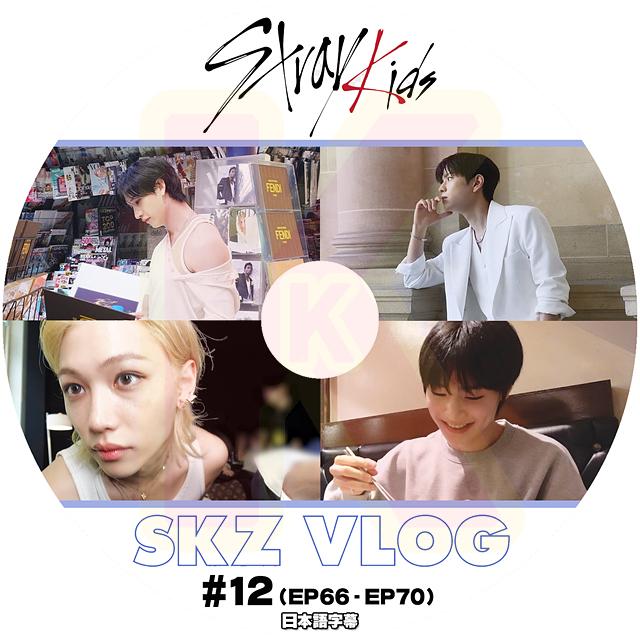 K-POP DVD STRAY KIDS SKZ VLOG #12 EP66-EP70 日本語字幕あり Stray Kids ストレイキッズ ...
