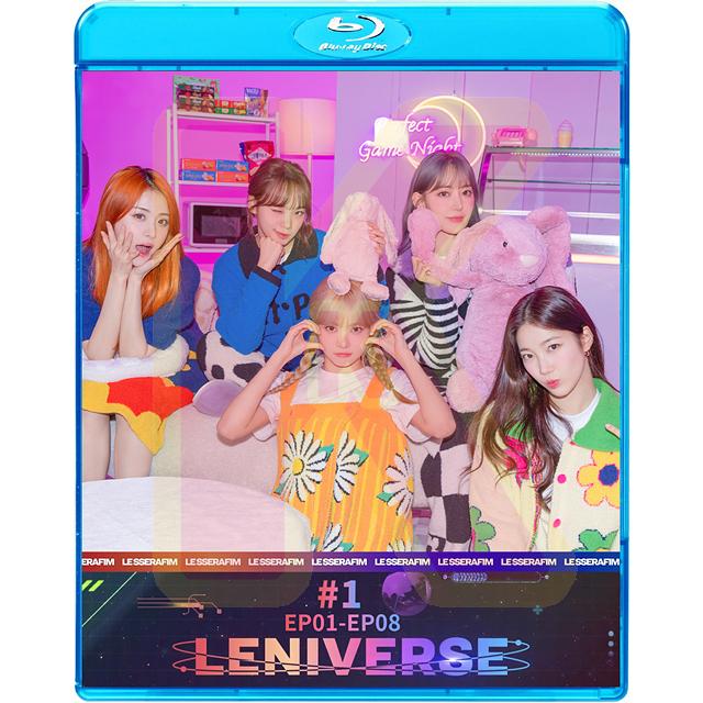 Blu-ray LE SSERAFIM LENIVERSE #1 EP01-EP08 日本語字幕あり ル セラフィム 韓国番組 LE SSERAFIM KPOP DVD : tv-b054-1 ...