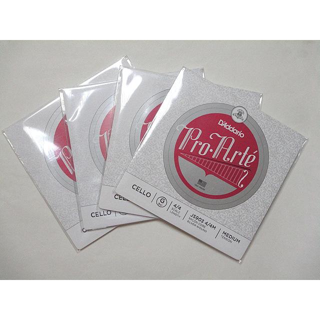 チェロ弦 プロアルテ セット(4/4) D'Addario ProArte Cello set J59 : 底値楽器屋 - 通販 ...