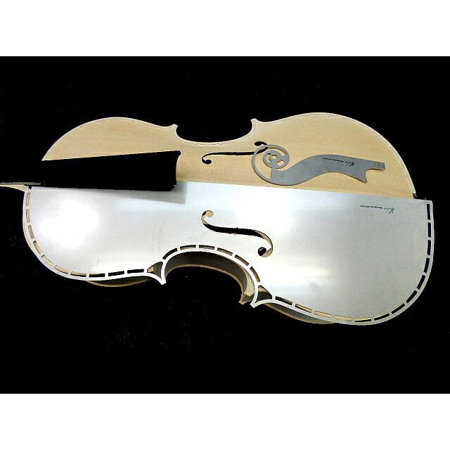 Cello Montagnana Jarnacker 1729 Outline Template 2-piece set : 底値楽器屋 ...