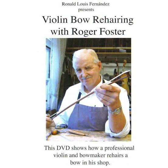 Violin Bow Rehairing with Roger Foster DVD : 底値楽器屋 - 通販 - Yahoo!ショッピング