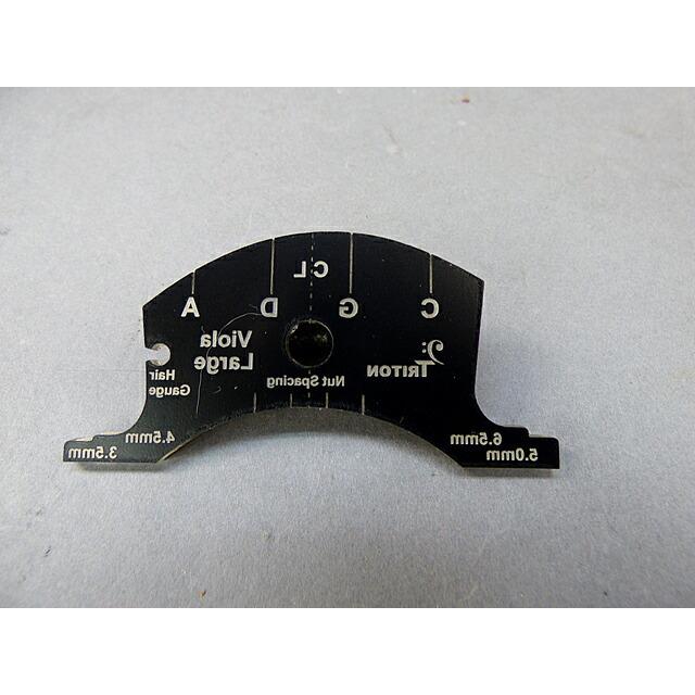 ビオラ駒 製作用 テンプレート ラージ Viola bridge template Laege : 底値楽器屋 - 通販 - Yahoo!ショッピング