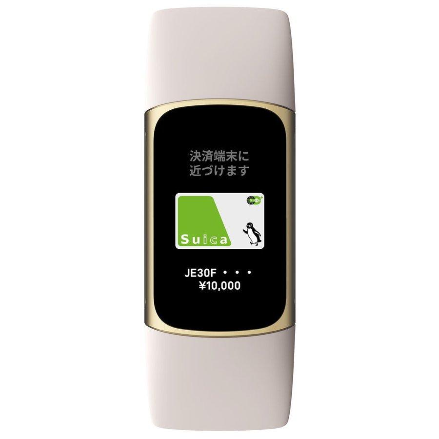 Fitbit フィットビット スマートウォッチ Suica対応 Charge 5 FB421GLWT-FRCJK【ラッピング対応可】 : 測定 ...
